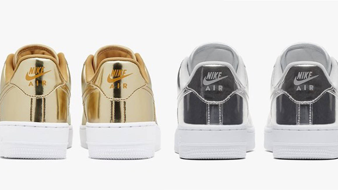 The Glamorous Liquid Metal Air Force 1's Get A Release Date | The Sole ...