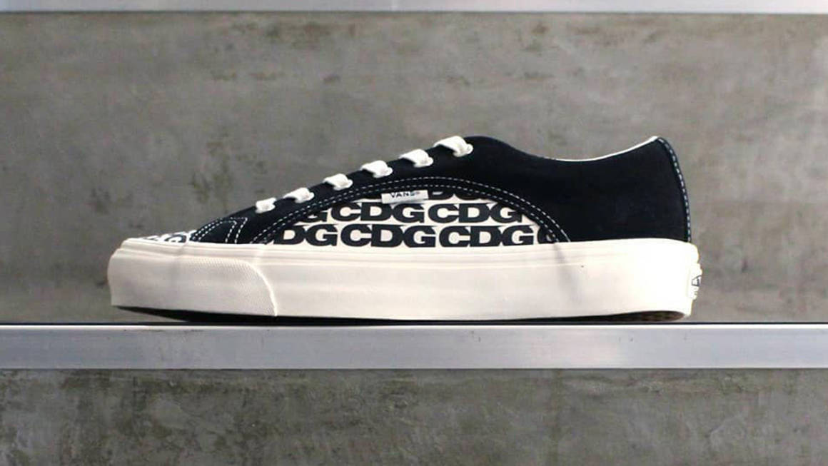 Logo Detailing Covers The Whole COMME des GARÇONS x Vans Lampin | The ...