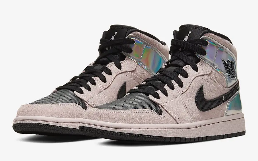 This Air Jordan 1 Looks Glamorous With Iridescent Heels | The Sole Supplier