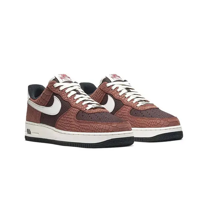 Nike Air Force 1 Snakeskin Brown | Where To Buy | CV5567-200 | The Sole ...