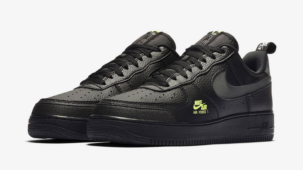 The Nike Air Force 1 Utility Gets The Triple Black Treatment | The Sole ...