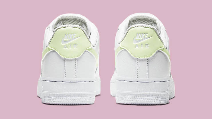 Peep The Pretty Pastel Swooshes On The Air Force 1 "Barely Volt"