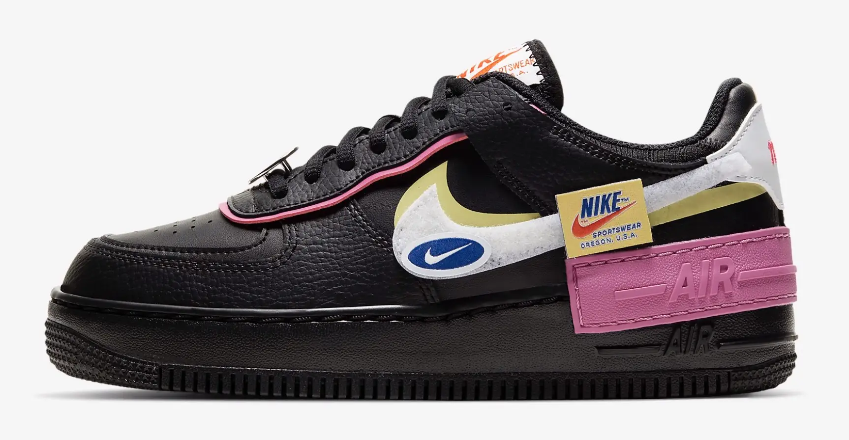 This Nike Air Force 1 Shadow Comes With The Craziest Colour Palette Yet ...