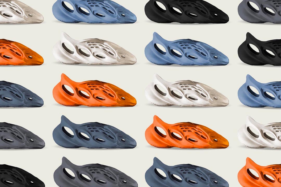 The Yeezy Foam Runner Surfaces In Six Vibrant Colourways