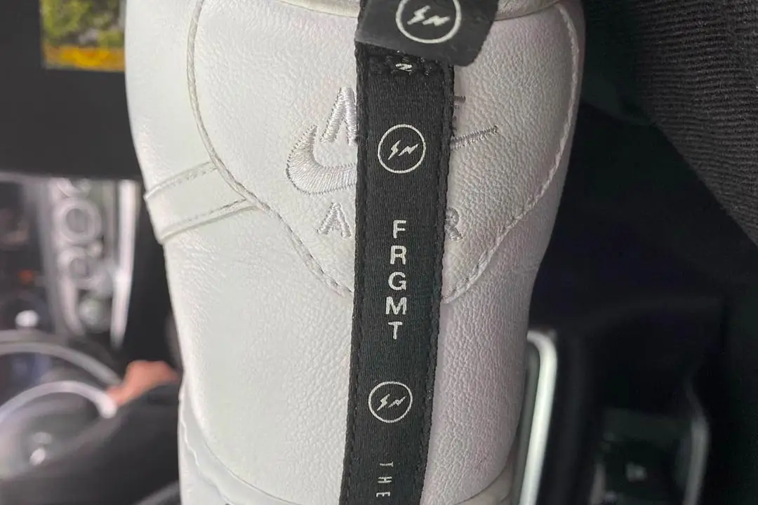 First Look At The fragment design x Nike Air Force 1 High | The Sole ...
