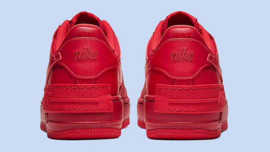 The Nike Air Force 1 Shadow Gets A Bold Red Overhaul