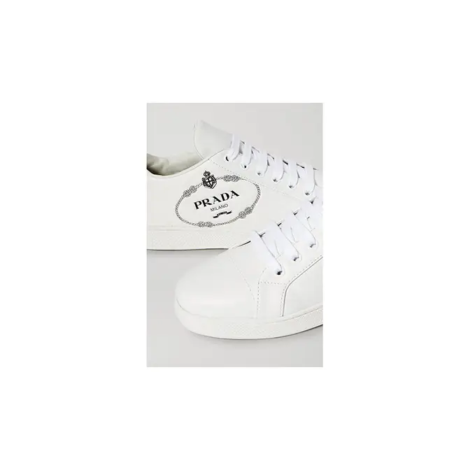 Prada Logo Embossed White | Where To Buy | TBC | The Sole Supplier