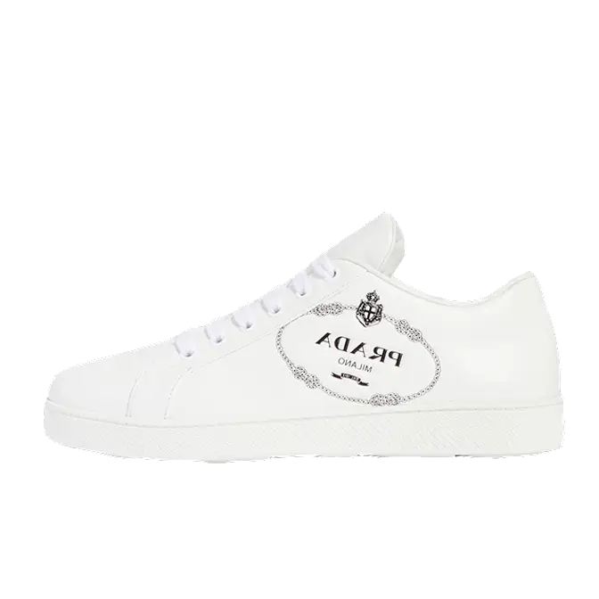 Prada Logo Embossed White | Where To Buy | TBC | The Sole Supplier