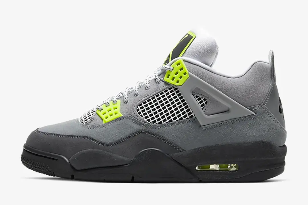 The Nike Air Max 95-Inspired Air Jordan 4 "Neon" is Still Available ...
