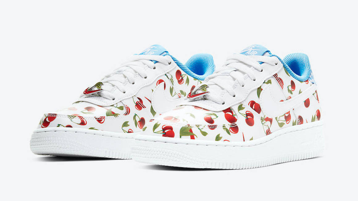 This Air Force 1 Looks Cute & Cheerful Decorated In Cherries | The Sole ...