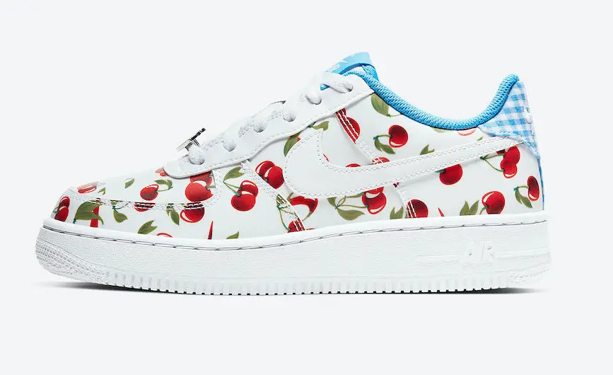 This Air Force 1 Looks Cute & Cheerful Decorated In Cherries