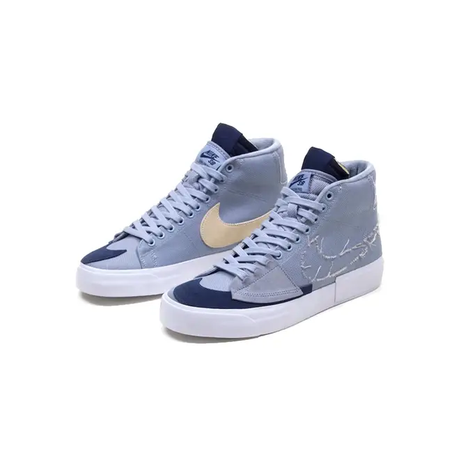 Nike SB Blazer Mid Edge Obsidian Mist | Where To Buy | CI3833-401 | The ...