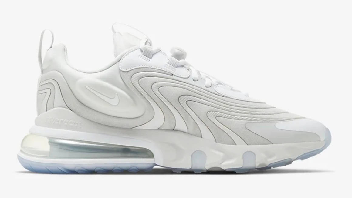 The Nike Air Max 270 React ENG Has Just Surfaced In A Triple White ...