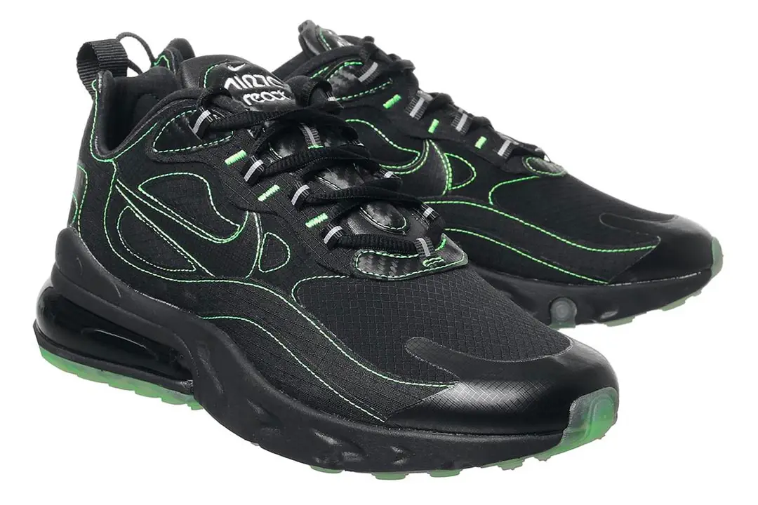 The Nike Air Max 270 React "Electric Green" & "Flash Crimson" Are Now ...