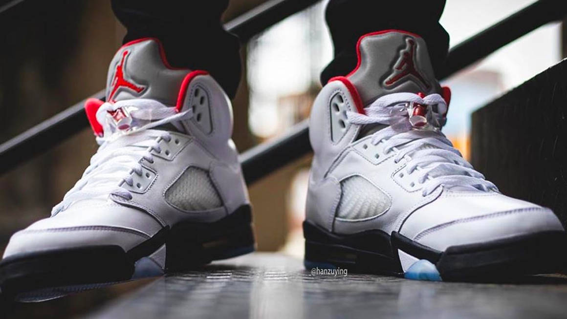 The Air Jordan 5 Retro "Fire Red 2020" is Finally Dropping This Weekend ...