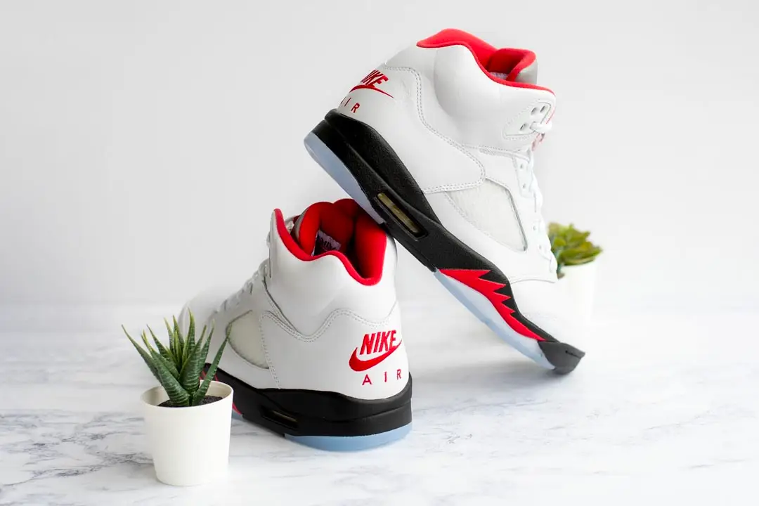 An Exclusive Look at the Air Jordan 5 "Fire Red 2020" | The Sole Supplier