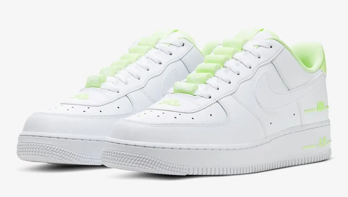 The Nike Air Force 1 Double Air Looks Fresh In 'Barely Volt' | The Sole ...