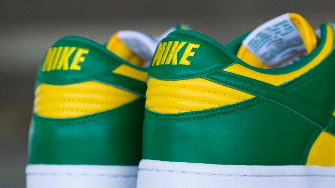 The Nike Dunk Low SP "Brazil" From 2000 is Returning Later This Month