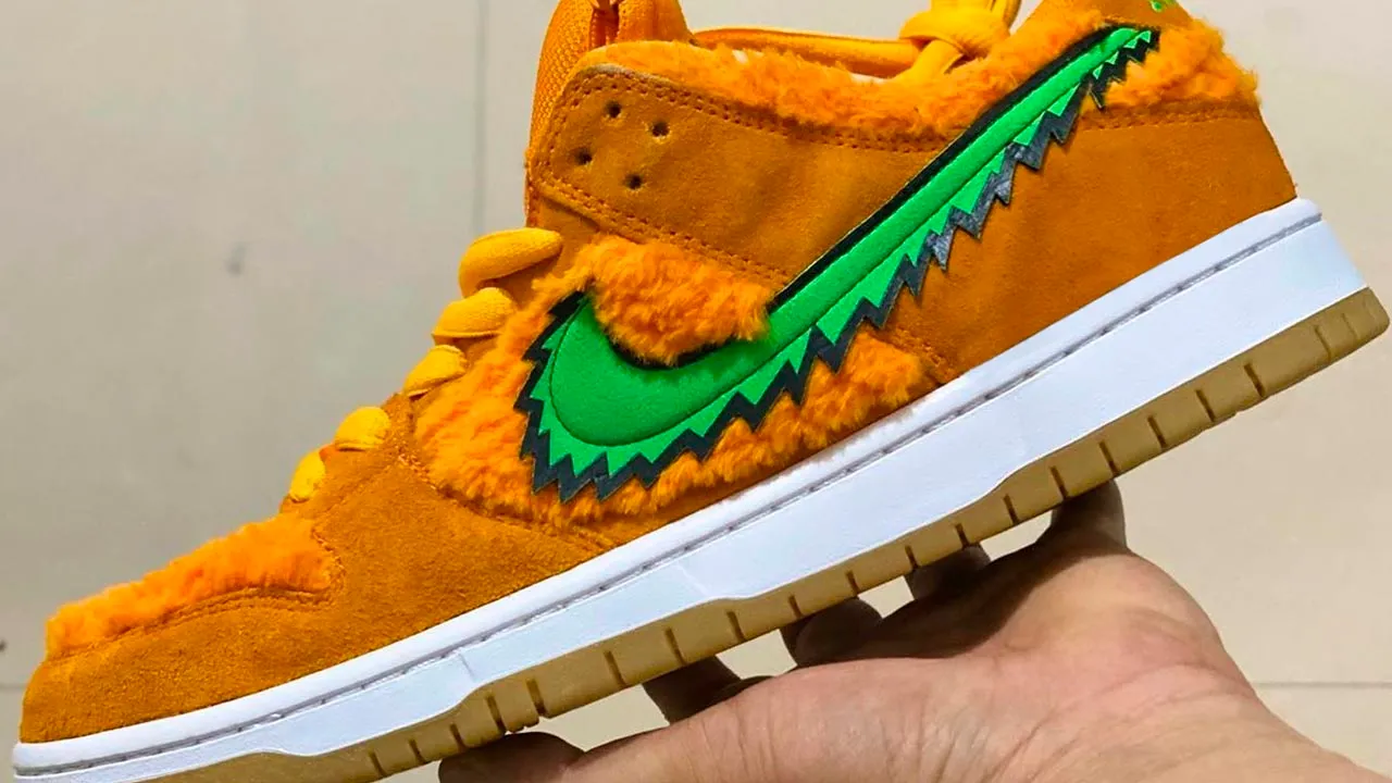 The Grateful Dead x Nike SB Dunk Low Surfaces in an Orange Colourway ...