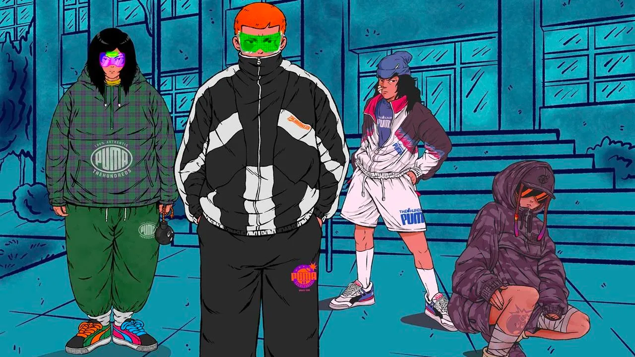 The Hundreds x PUMA Cliques Collection Explores 90s Streetwear The Sole Supplier