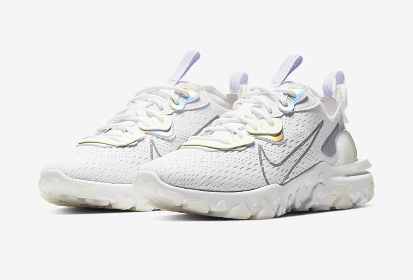 Catch A Glimpse At The Iridescent Details On The Nike React Vision