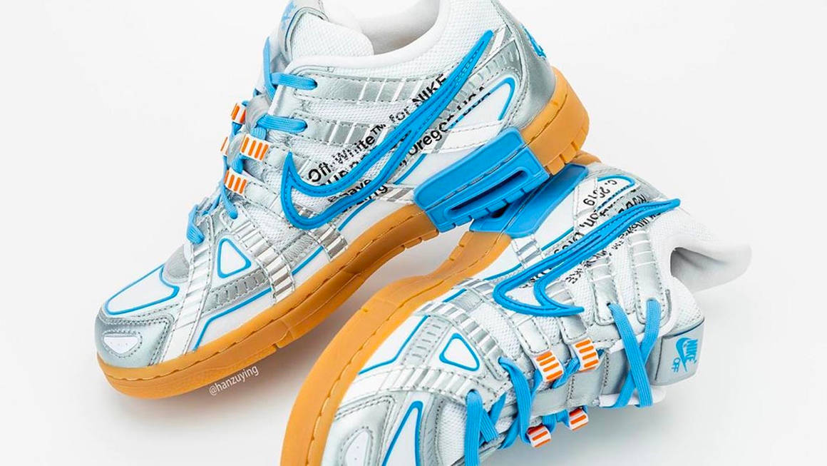 Your Best Look Yet at the Off-White x Nike Rubber Dunk "University Blue ...