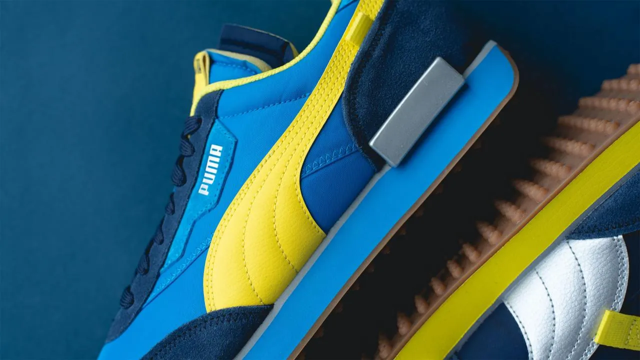 The PUMA Future Rider size? Exclusive "Blue Split" is Perfect for ...