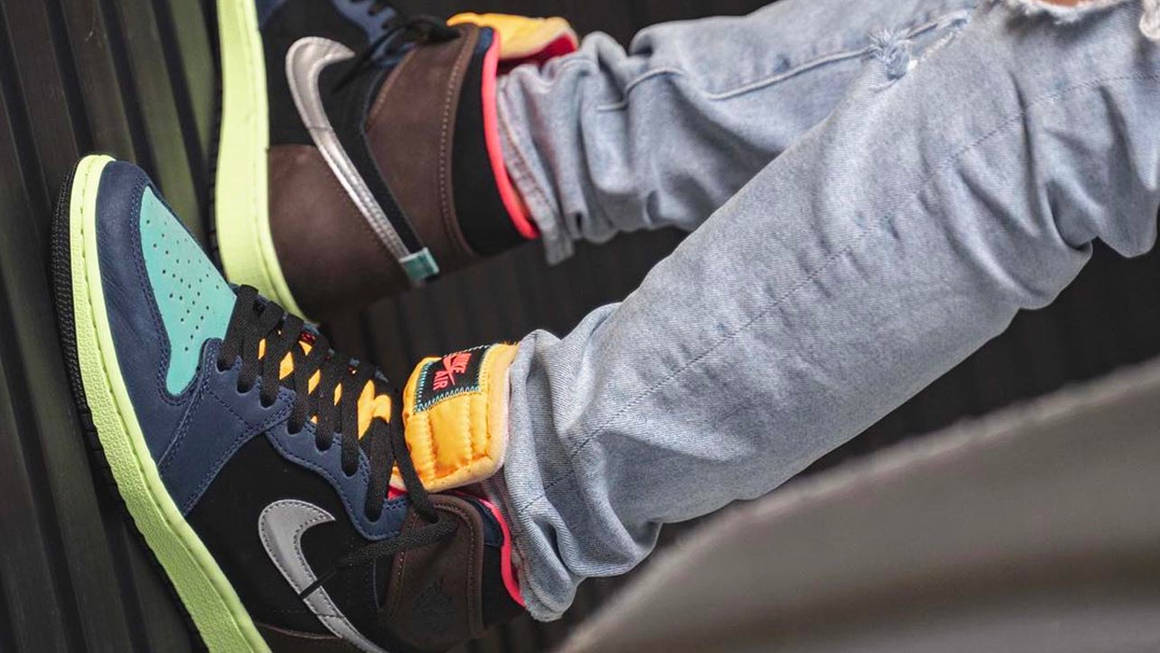 An On-Foot Look at the Air Jordan 1 High OG "Bio Hack" | The Sole Supplier