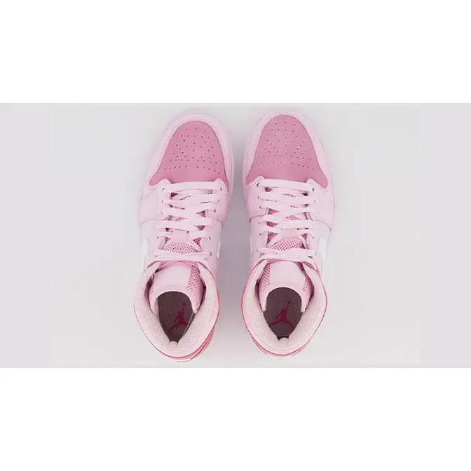 Jordan 1 Mid Shades of Summer Pink | Where To Buy | CW5379-600 | The ...