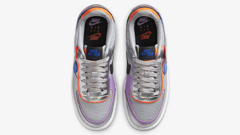 Nike Air Force 1 Shadow Metallic Silver Fuchsia Glow | Where To Buy ...