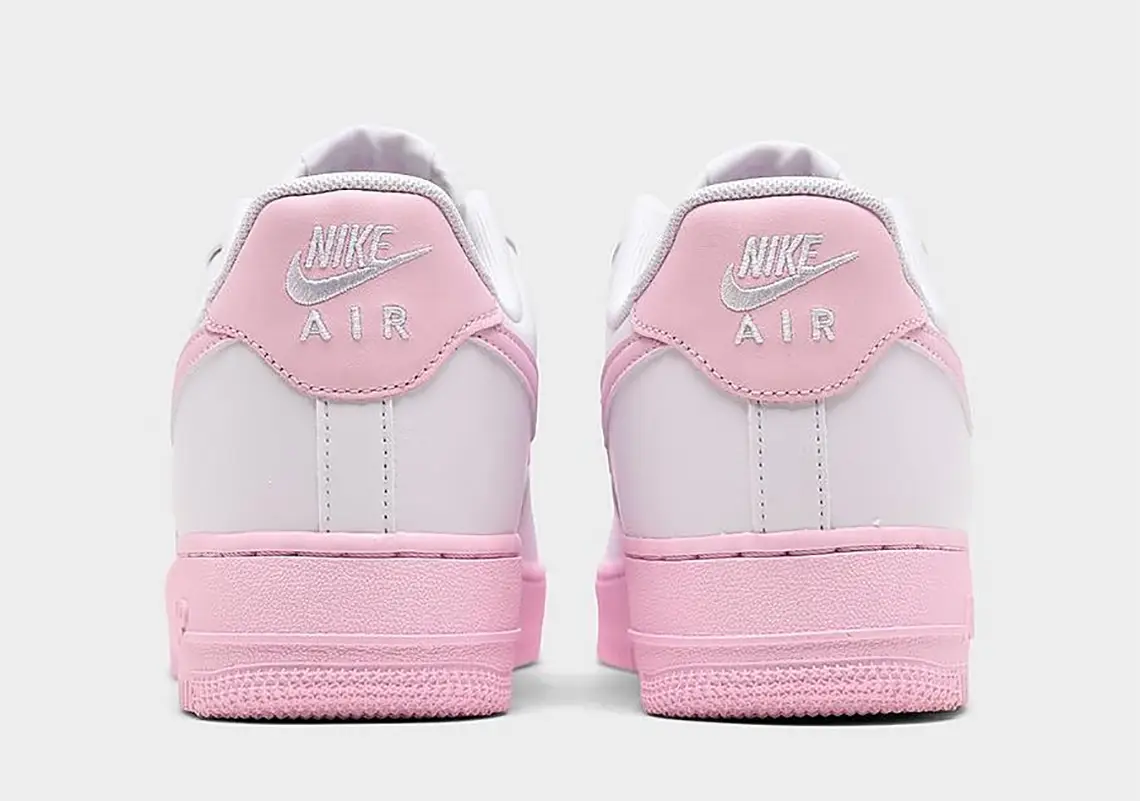 Peep The 'Pink Foam' Details On This Cute Air Force 1 | The Sole Supplier
