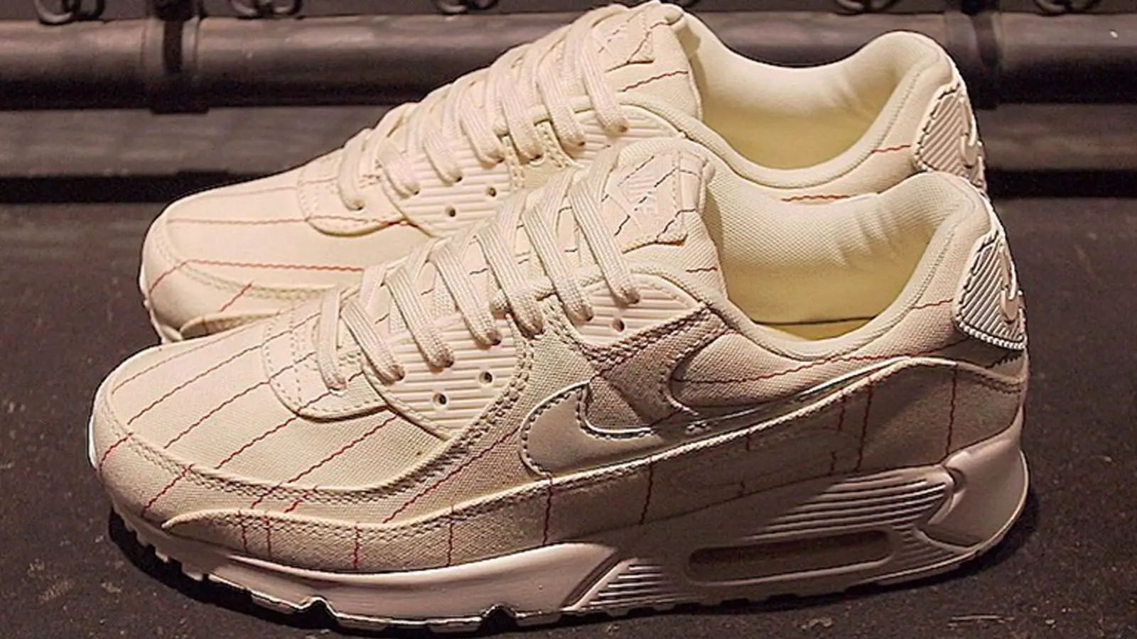 Peep The Pinstripes On This Upcoming Nike Air Max 90 | The Sole Supplier