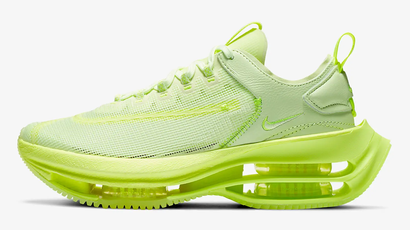 Neon Yellow Hits This Nike Zoom Double Stacked ‘Volt’ | The Sole Supplier