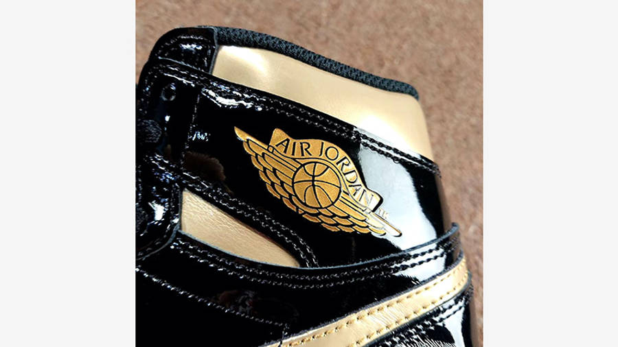 Jordan 1 High OG Patent Black Gold | Where To Buy | 555088-032 | The ...