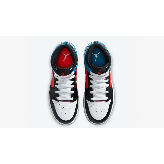 Jordan 1 Mid Tri Colour Ribbons | Where To Buy | CV4891-001 | The Sole ...