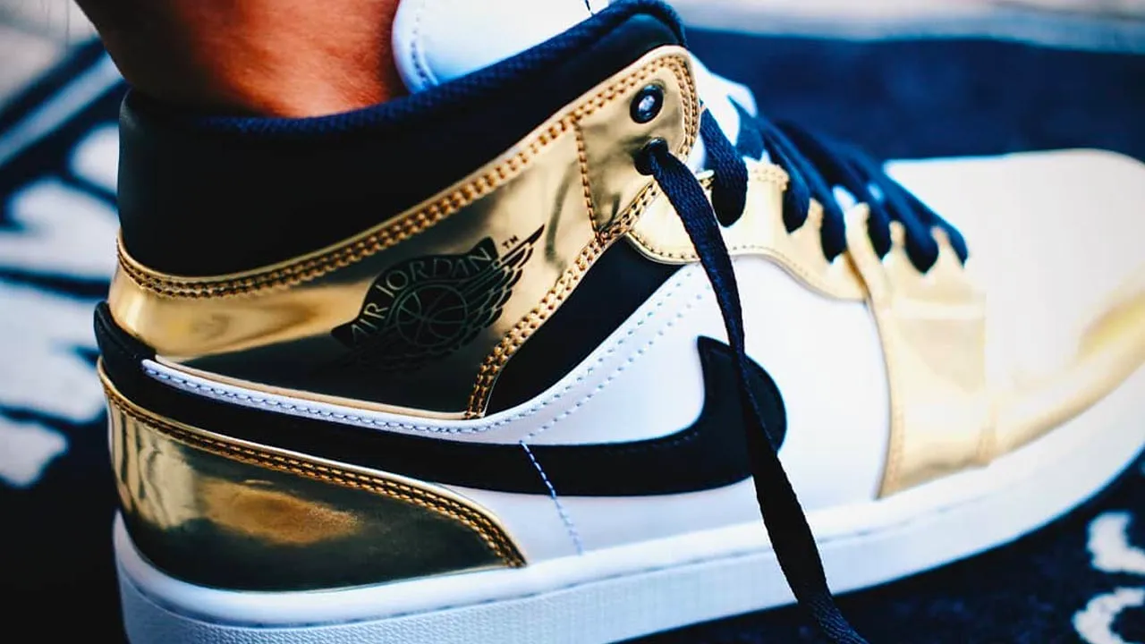 The Air Jordan 1 Mid SE "Metallic Gold" is a Lesson in Luxury | The ...