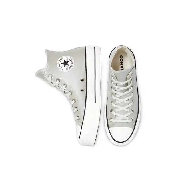 Converse Chuck Taylor All Star High Top Metallic Classics Silver ...