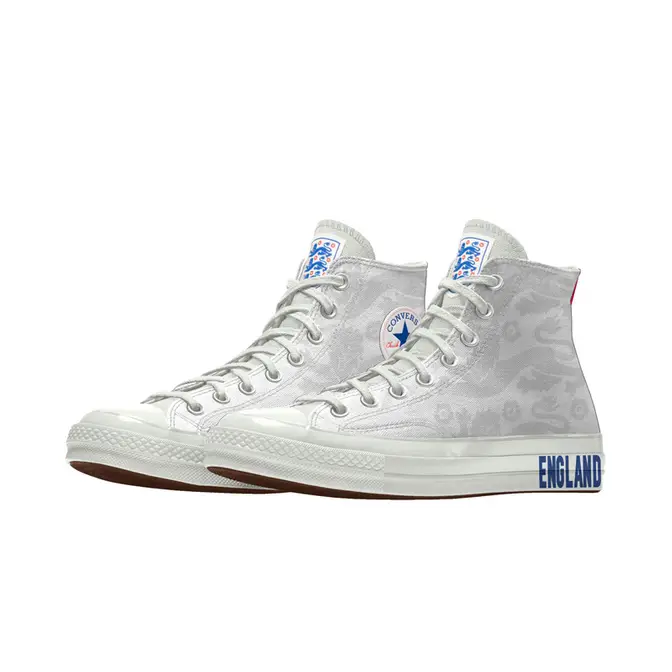 Converse Chuck 70 High Top England National Football Team By You ...