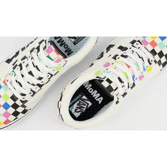 MoMA x Vans Old Skool White Black Multi | Where To Buy | VN0A3WMA1PJ1 ...