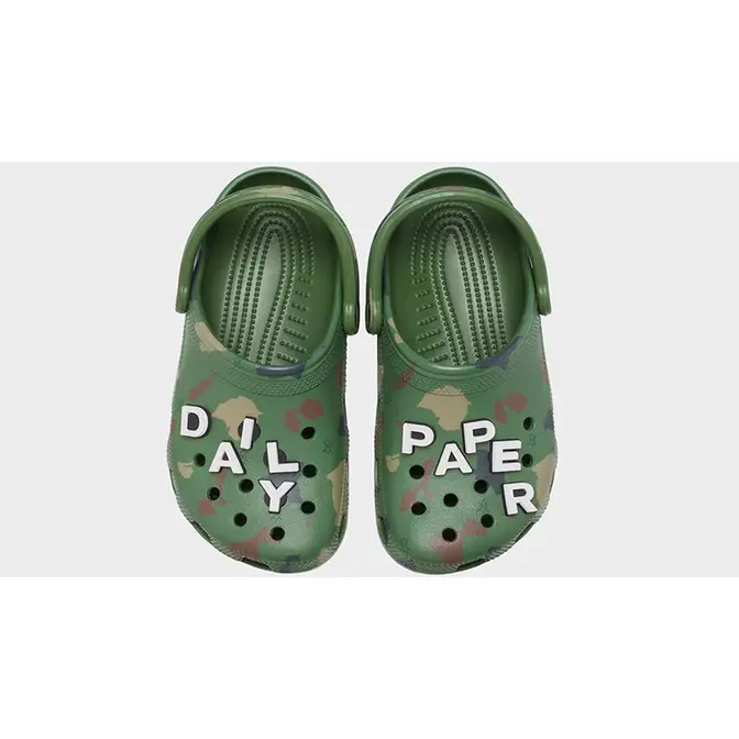 Daily Paper x Crocs Classic Camo Green | Where To Buy | 207250 | The ...