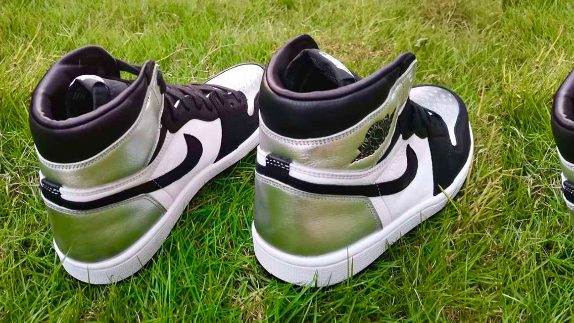 Get A Detailed First Look At The Air Jordan 1 Retro High OG ‘Silver Toe ...