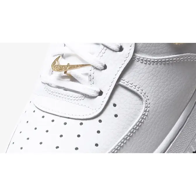 Nike Air Force 1 Low White Metallic Gold | Where To Buy | DC2181-100 ...