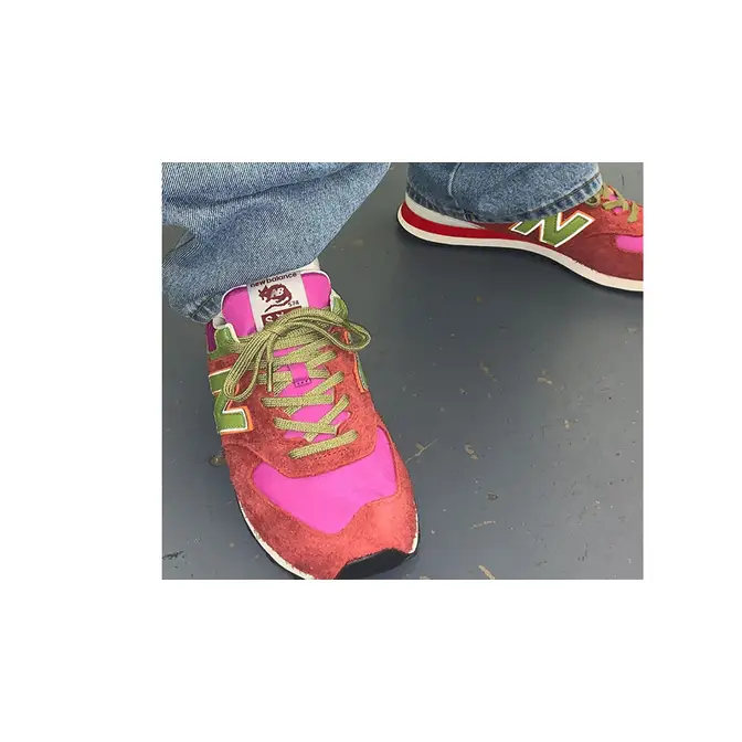 Stray Rats x New Balance 574 Pink Multi | Where To Buy | ML574RAT | The ...