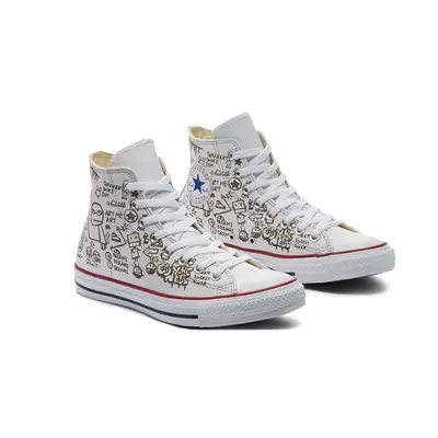 Distressed Graffiti x Converse Chuck Taylor All Star High Top Graffiti ...