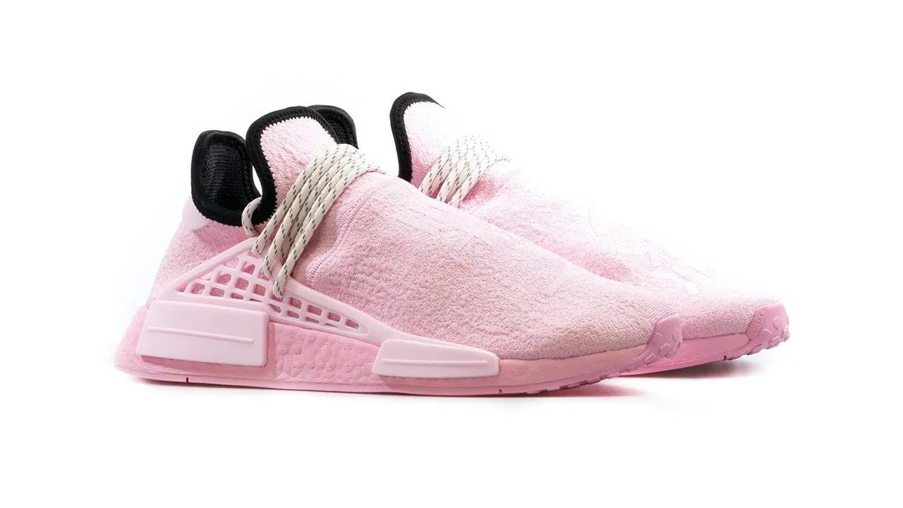 The Pharrell x adidas NMD Hu Appears in "Pink" and "Aqua" | The Sole ...