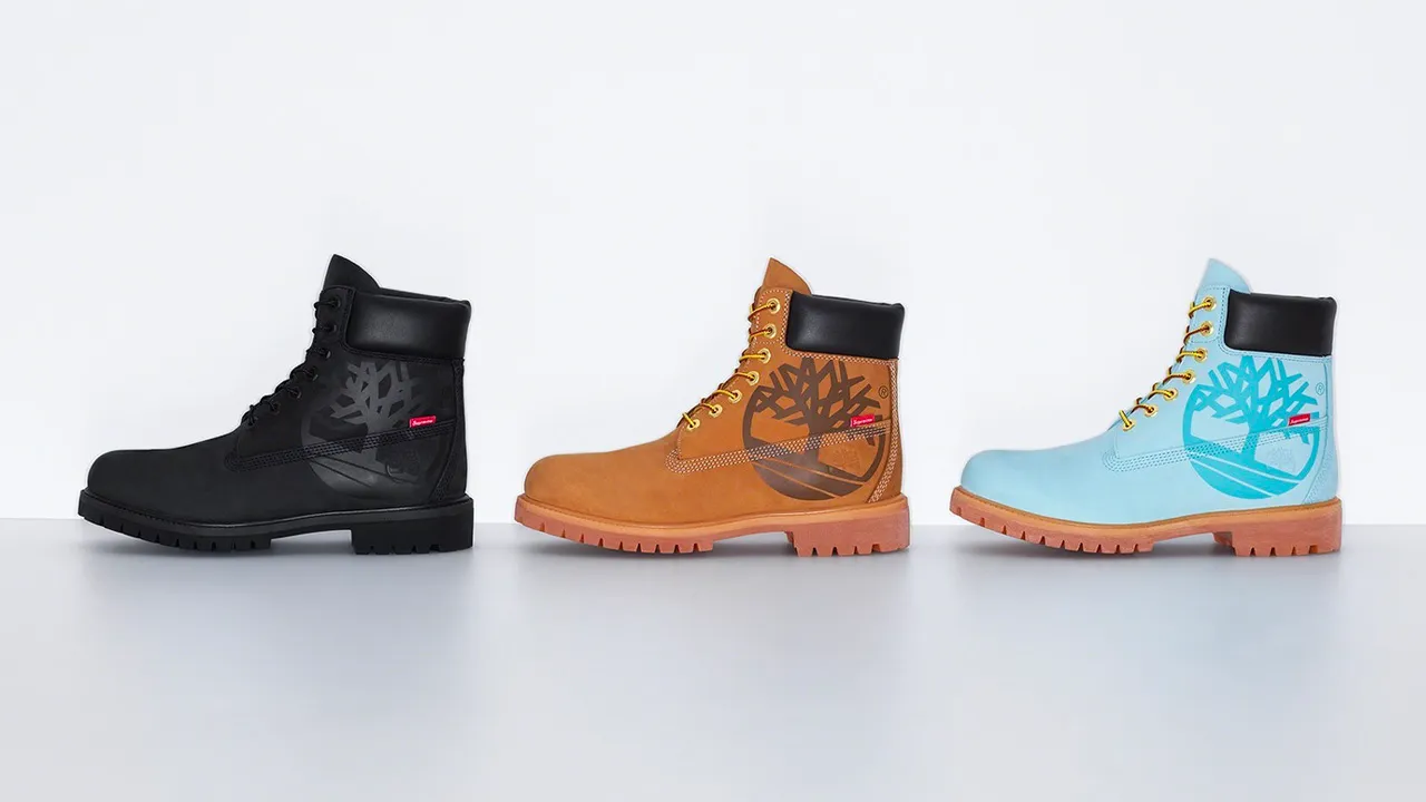 The Supreme x Timberland Fall/Winter 2020 Collection Gets Unveiled ...