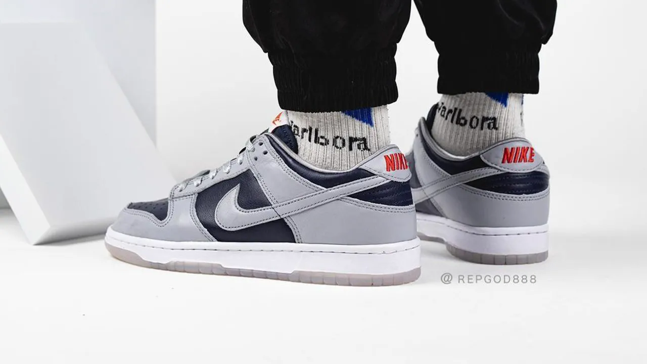 First Look at 2021's Nike Dunk Low "College Navy" | The Sole Supplier