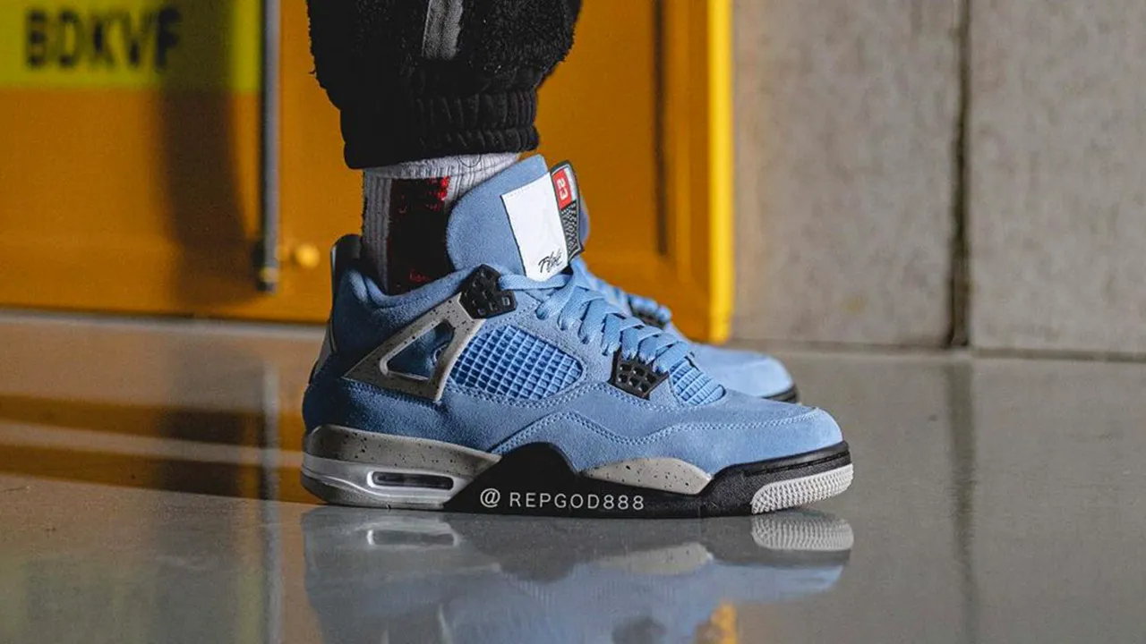 Get Up Close With the Air Jordan 4 "University Blue" | The Sole Supplier