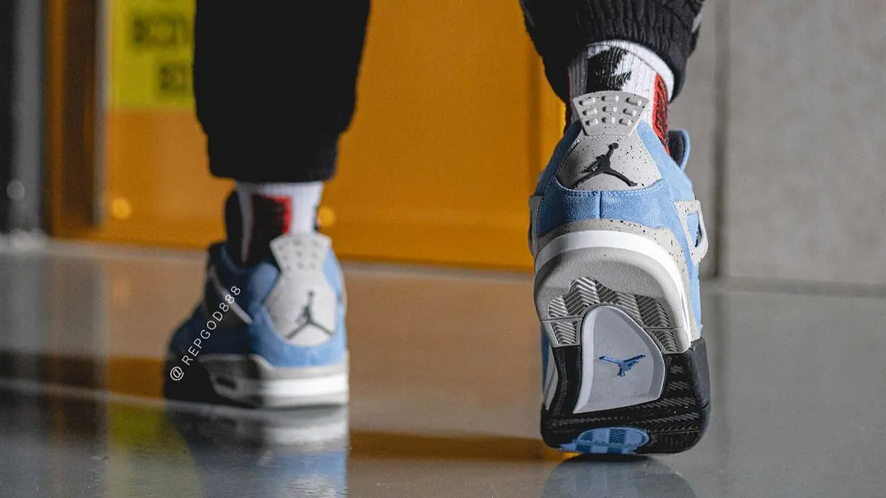 Get Up Close With the Air Jordan 4 "University Blue" | The Sole Supplier