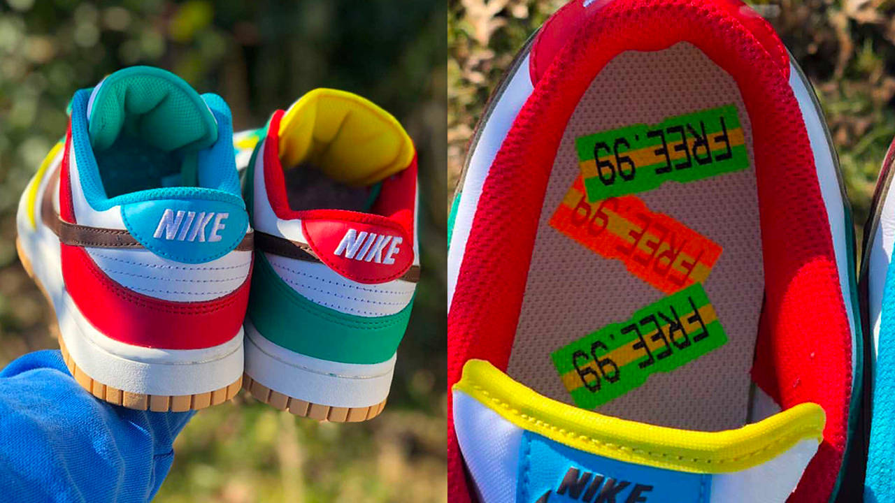 A Closer Look at the Nike Dunk Low "Free 99"